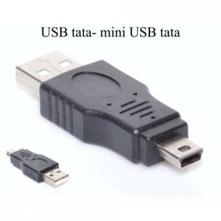 ADAPTOR MINI USB TATA LA USB TATA