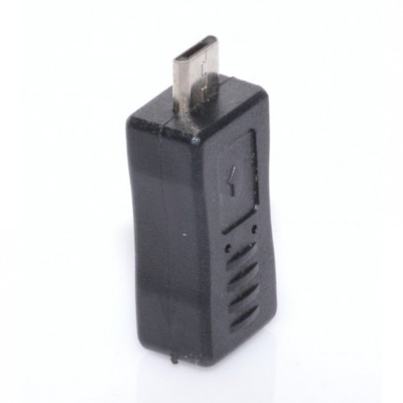ADAPTOR MICRO USB TATA LA MINI USB MAMA