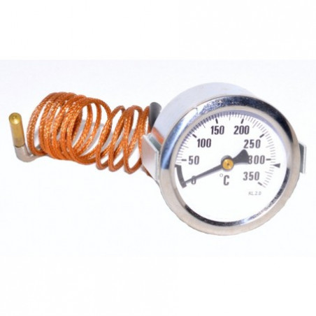 TERMOMETRU METALIC 350˚C CU FIR DE CUPRU